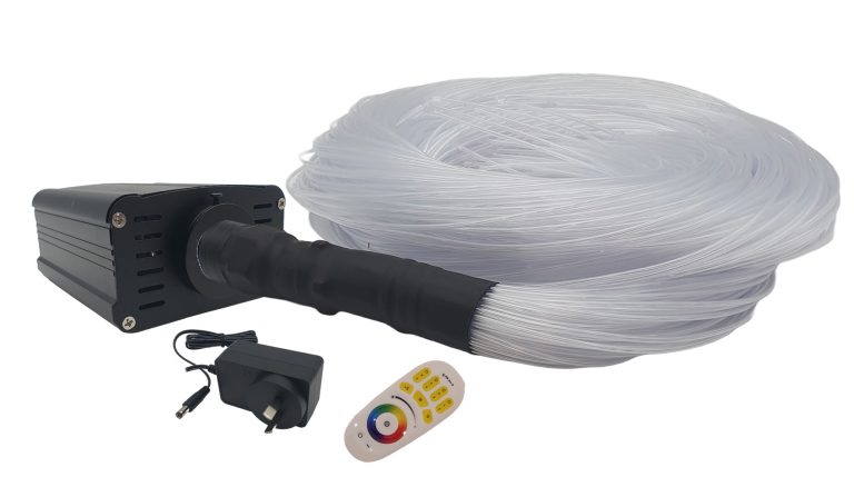 Sensory Bundle 150C -Bubble Tube 150cm tall with Interactive Wireless Switchbox, Fibre Optic ...